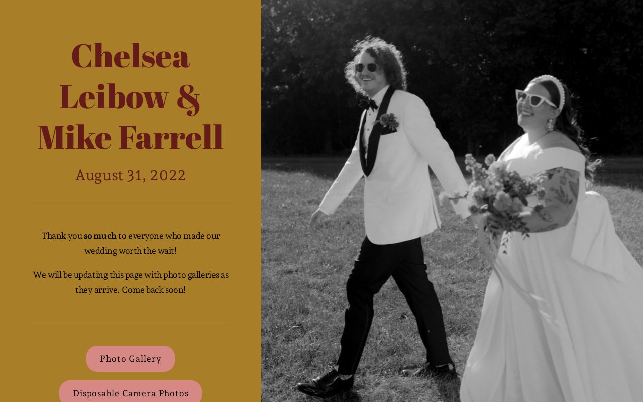 Chelsea Leibow & Mike Farrell